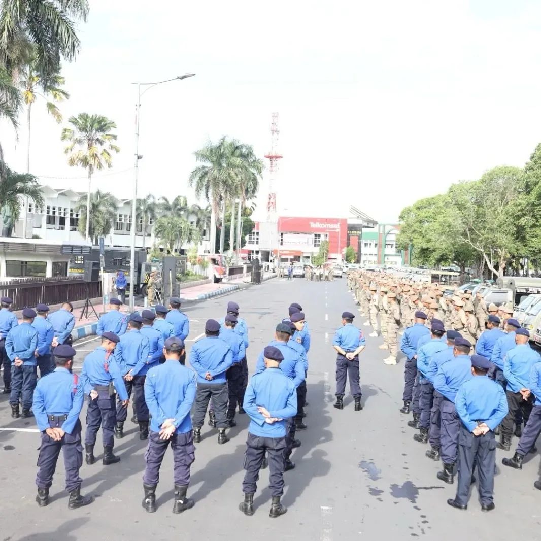 Bantu Pelaksanaan Pemilu, 526 Personel Satpol PP dan Damkar Jember ...