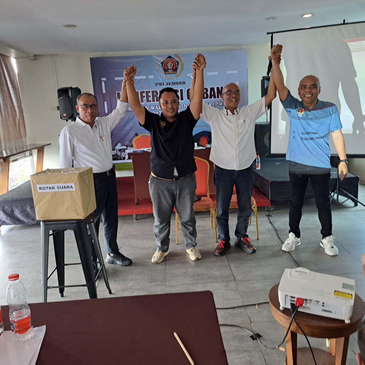 Kembali Terpilih Jadi Ketua PWI Jember, Sugeng Prayitno Tekankan ...